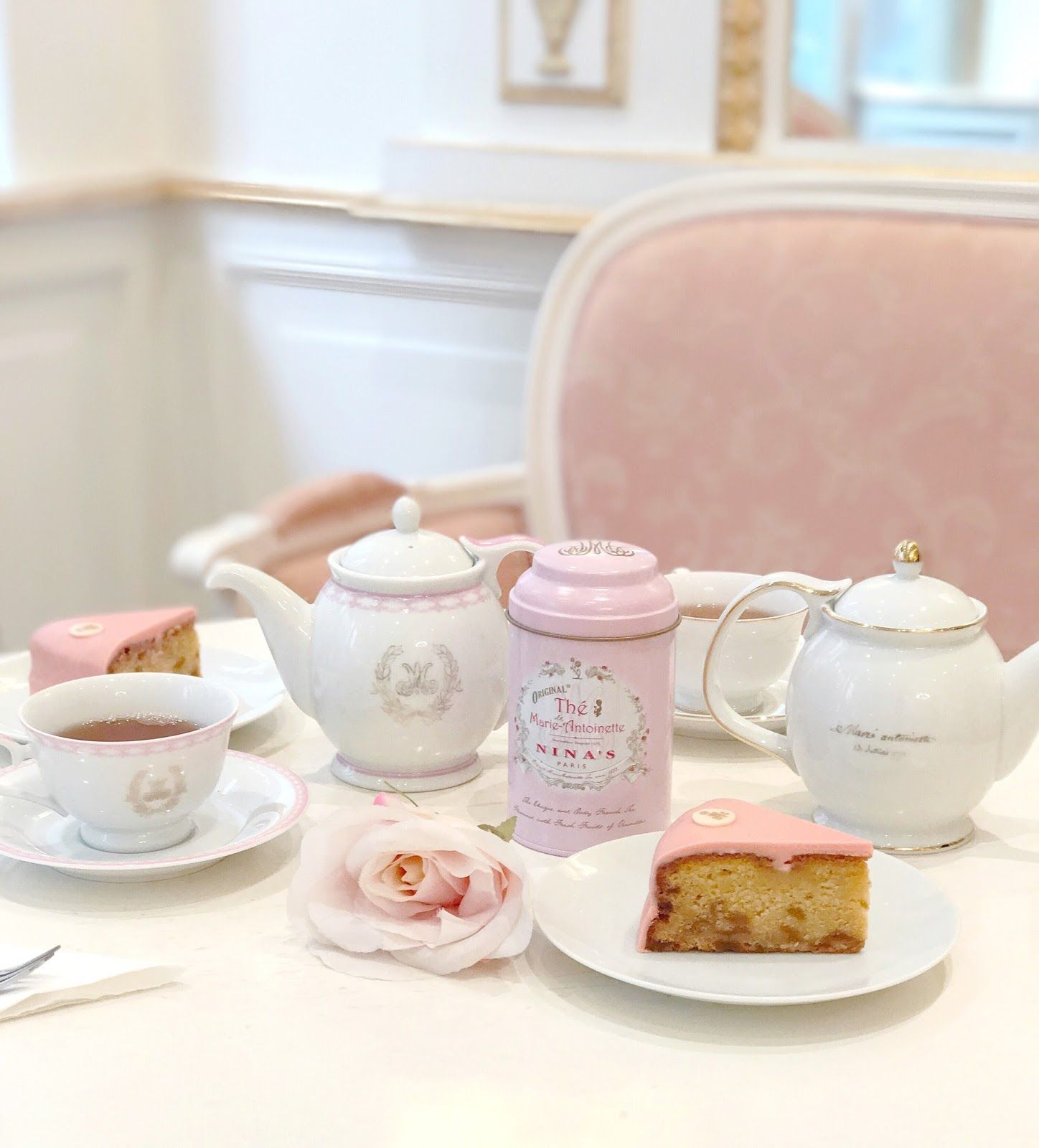 Nina’s of Paris: Marie Antoinette’s Tea